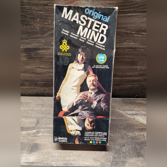Toys | Original Master Mind Invicta Game 1972 Vintage Complete Strategy ...